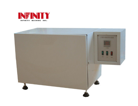 ASTM-D1148 고무 가죽 UV 램프 노화 테스트에 대한 환경 시험 챔버 AC 220V 50Hz