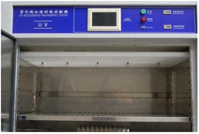 ASTM D4329 100L 자외선 램프 가속 노화 시험 기계 RT+10°C~70°C 90%RH~98%RH